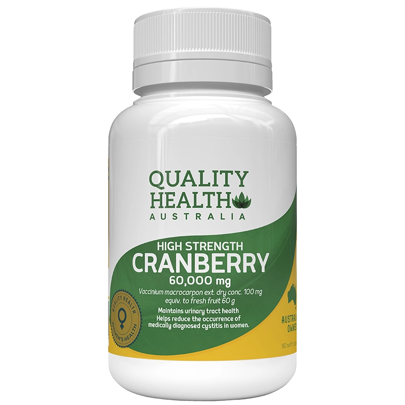 Quality Health Cranberry 60000Mg 90 Capsules