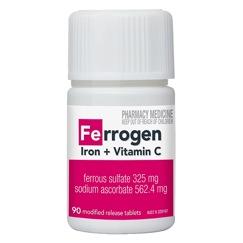 Ferrogen Iron + Vitamin C 90 Tablets